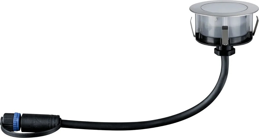 P 94751 Plug & Shine LED zemní svítidlo Smart Home Zigbee Floor RGBW samostatné svítidlo IP67 RGBW 2W ocel - PAULMANN