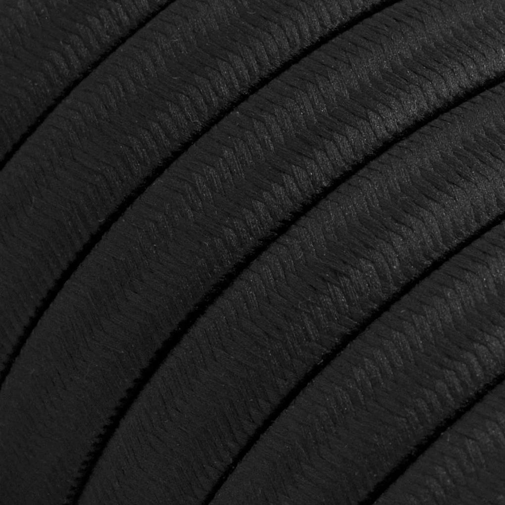 creative cables Hotový světelný řetěz LUMET 12,5 m je sestavený z 10 černých objímek, háčku a zástrčky Barva kabelu: Whisky - CM22