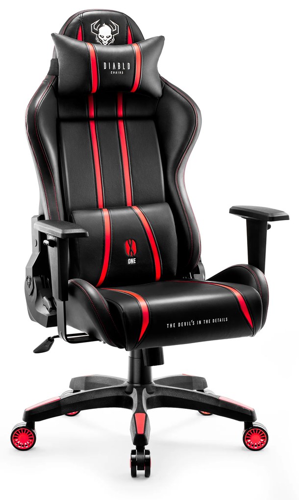 Herní židle Diablo X-One 2.0 Normal Size: černo-červená Diablochairs