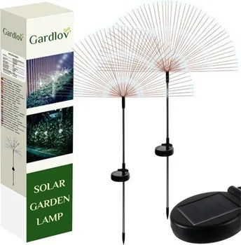 Zahradní dekorační solární lampa pampeliška Gardlov 25477, sada 2ks