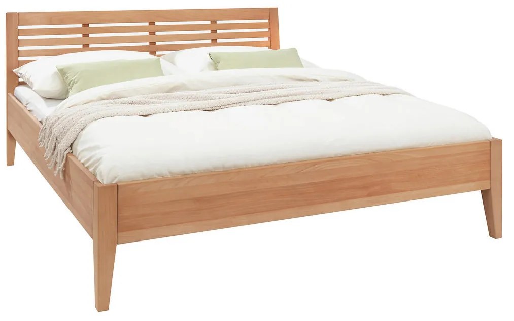 XXXLutz POSTEL, 160/200 cm, dřevo, barvy buku Linea Natura - Manželské postele