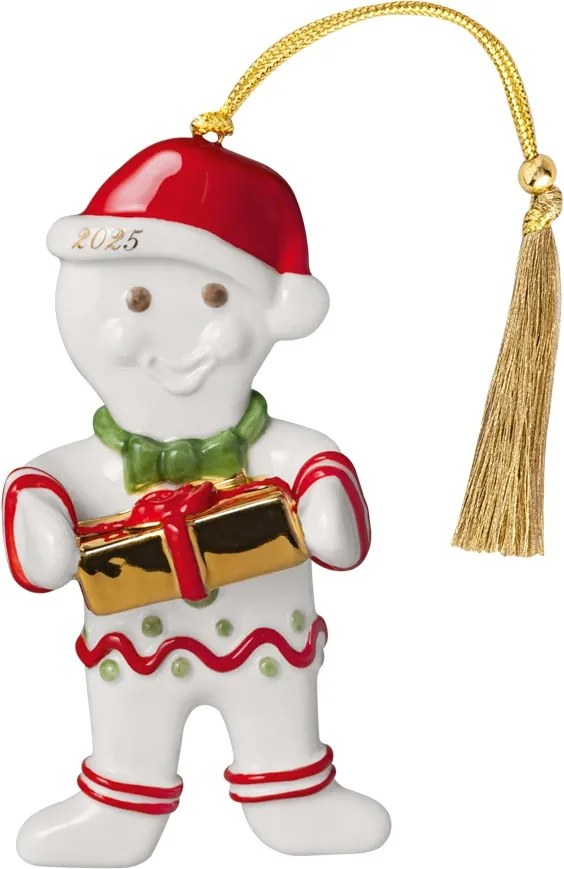 Villeroy&Boch Christmas Classics ozdoba Perníček 2025 108 × 56 × 30 mm