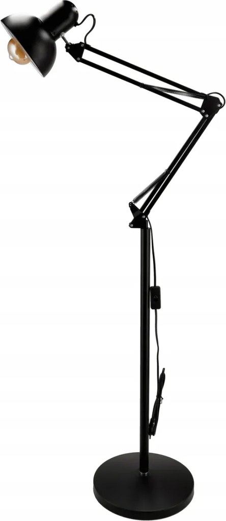 BERGE LED stojací lampa E27 185cm - BERLIN