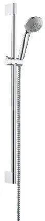 Hansgrohe Crometta 85 - Set sprchové hlavice, tyče a hadice, Green 6 l/min, chrom 27652000