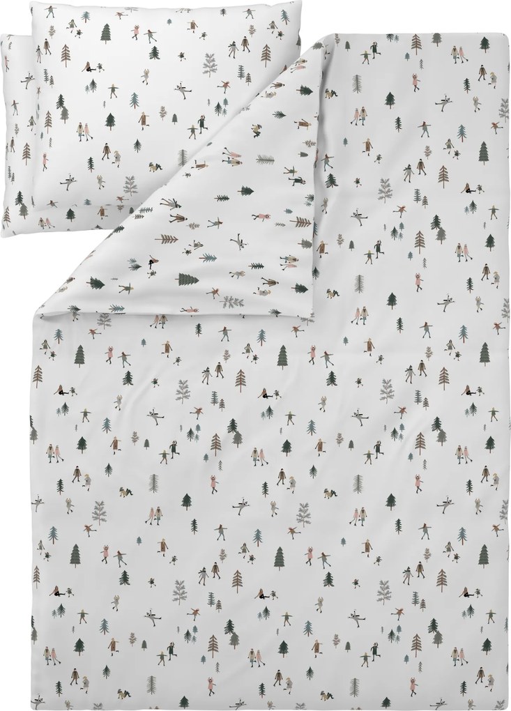 Livarno® Ložní povlečení z jemného flanelu, 200 x 220 cm, 70 x 90 cm (lidé)