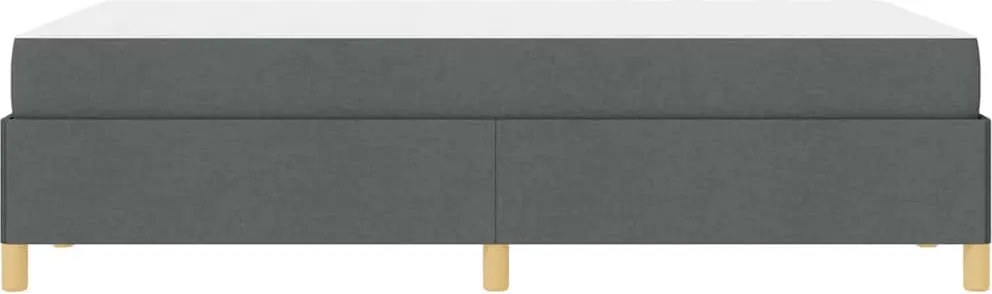Rám postele Tmavě šedá 120 x 190 cm textil 3398921