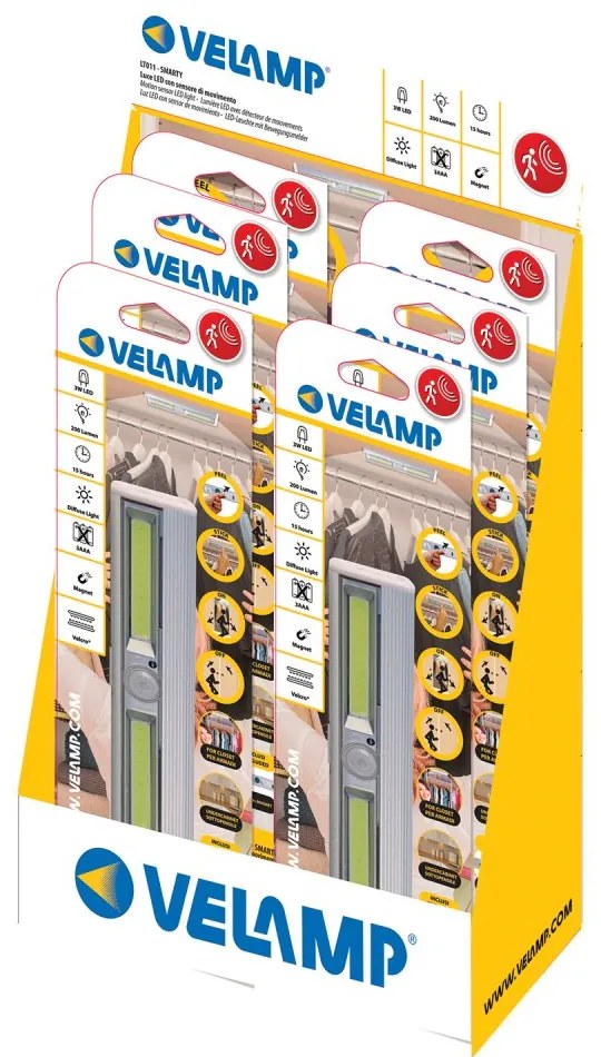VELAMP 3W LED světlo LT011 se senzorem pohybu
