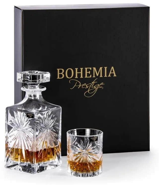 BOHEMIA PRESTIGE FIORE WHISKY SADA 1+6 KS