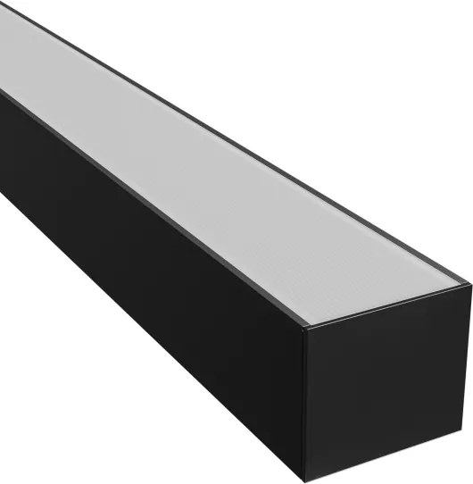 LED Stropní svítidlo ALLDAY BASIC LED/20/30/40W/230V 2700/4000/6000K 120 cm čer.