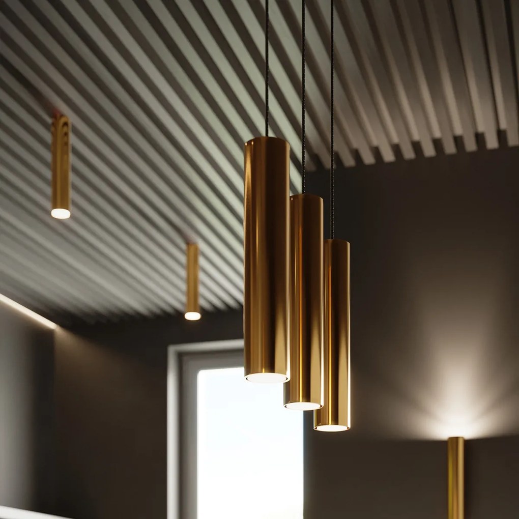 Sollux Lighting Stropní svítidlo LAGOS 30 leštěné zlaté