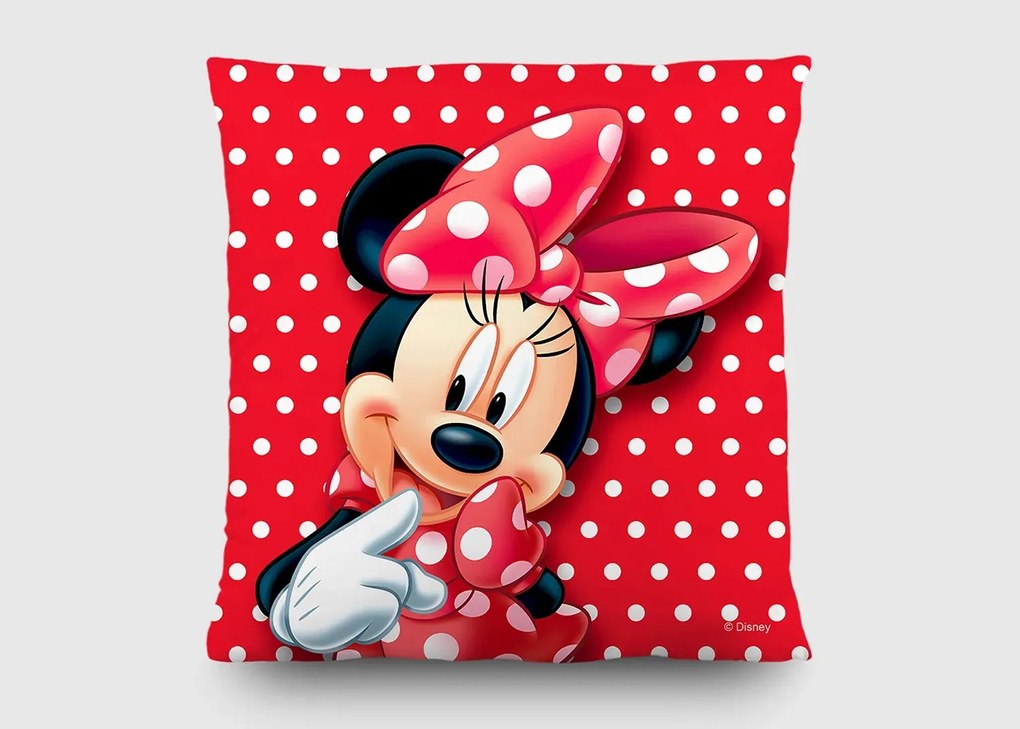Dekorativní polštářek Minnie Mouse, Disney | 40 x 40 cm | DCND 3126