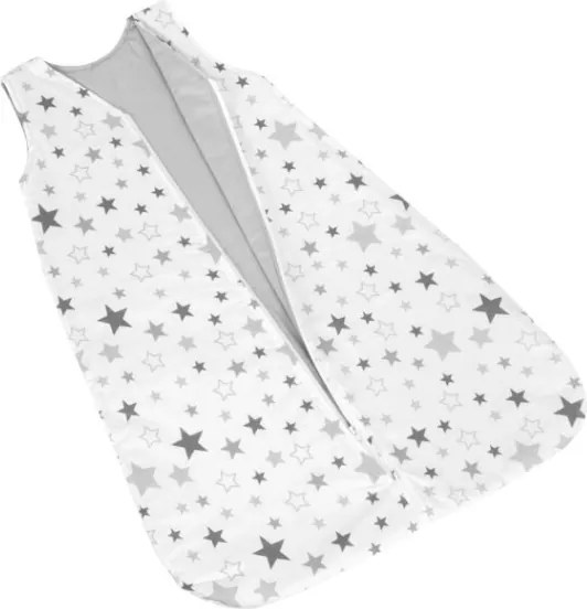 Bellatex Spací pytel 50x75 cm Hvězda šedá, bílá