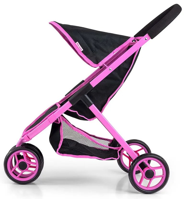Dětský golfový kočárek pro panenky Milly Mally Susie Prestige Black