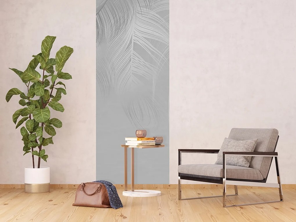Vliesová fototapeta na zed' Dekorační Peří | 90 x 270 cm | DFTNVL3726