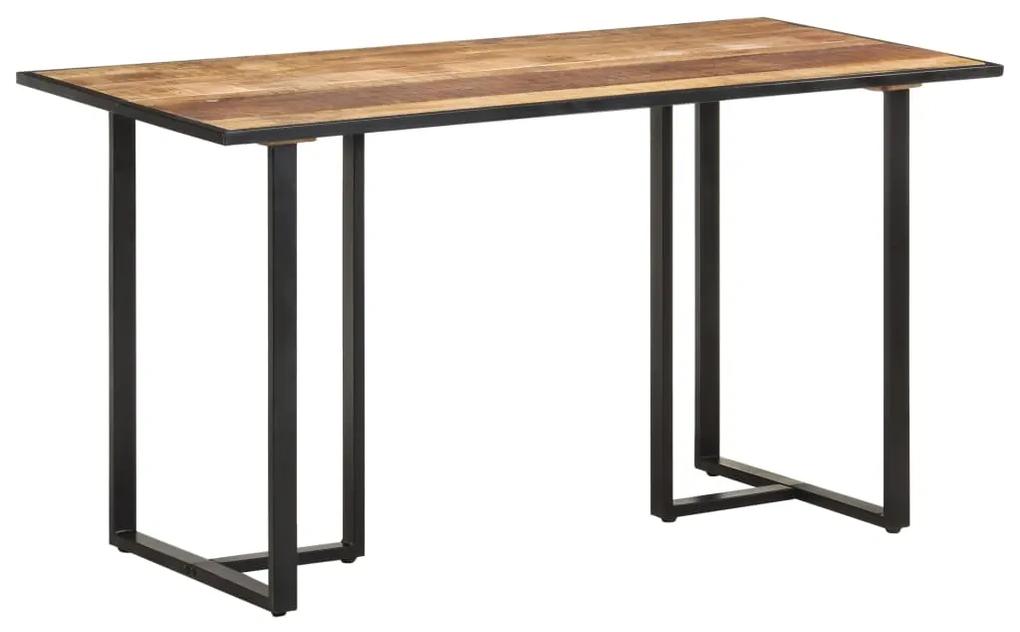 Jídelní stůl Plaster - 140 cm | hrubé mangovníkové dřevo