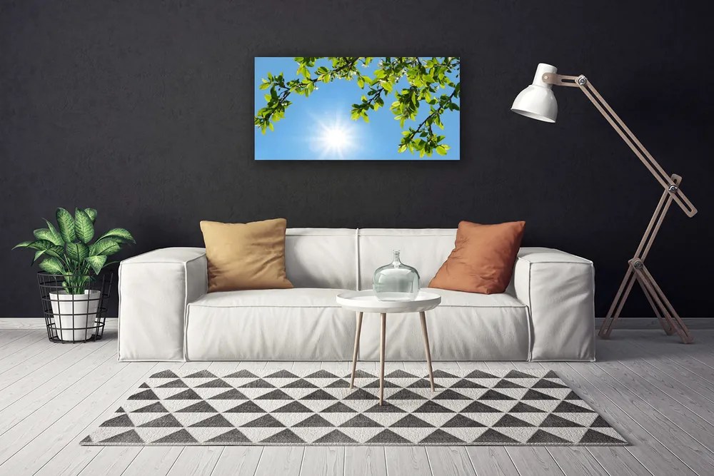 Obraz na plátně Slunce Příroda 120x60 cm
