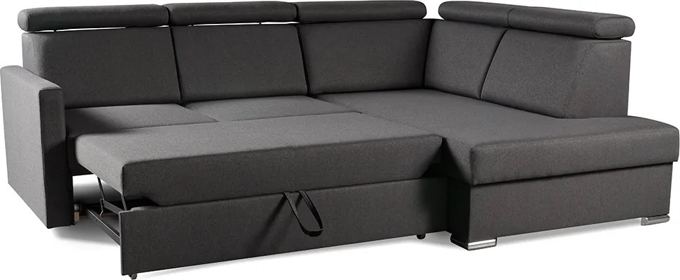 Sedací souprava SLIM XL | 238x180 cm | pravá | rozkládací + úložný prostor | letto 61 starorůžová EASY CLEAN