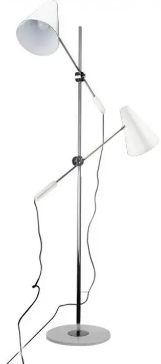 Skandinávská lampa Kaja bílé