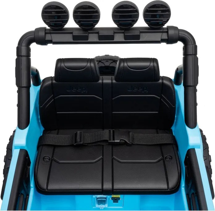 LEAN CARS Akumulátorové autíčko Jeep Rubicon DK-JWR558 24 V, světle modré