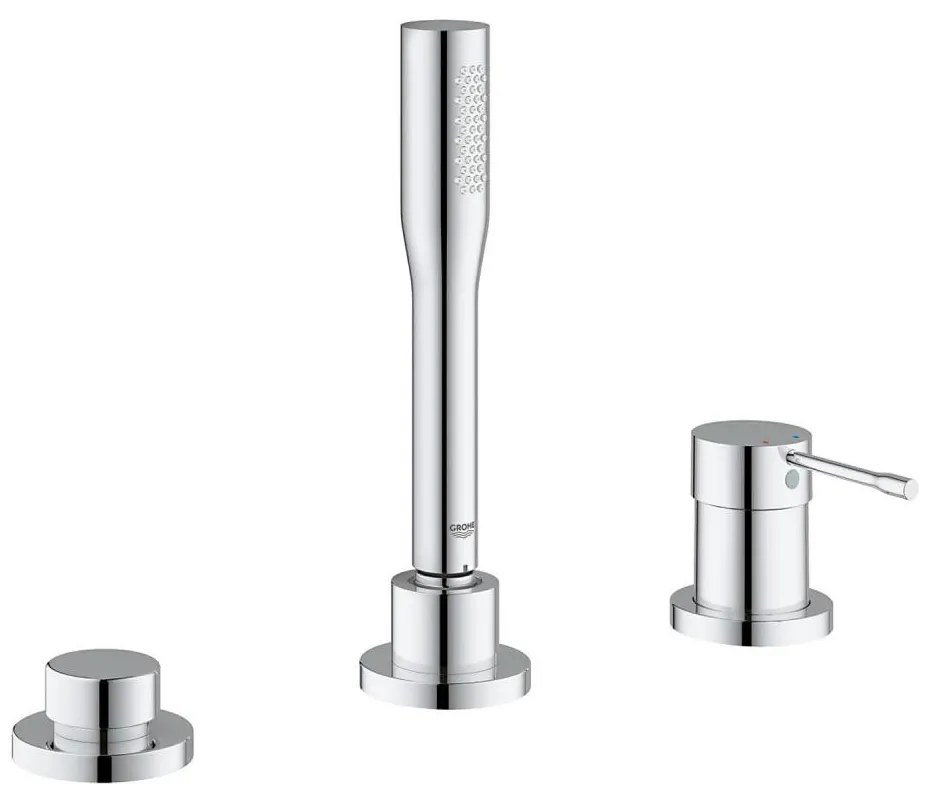GROHE 19976001 - Vanová tříotvorová kombinace ESSENCE lesklý chrom