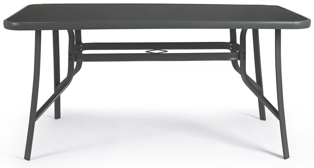 BIZZOTTO Kovový zahradní stůl MARTINEZ 150x90 cm 0802954