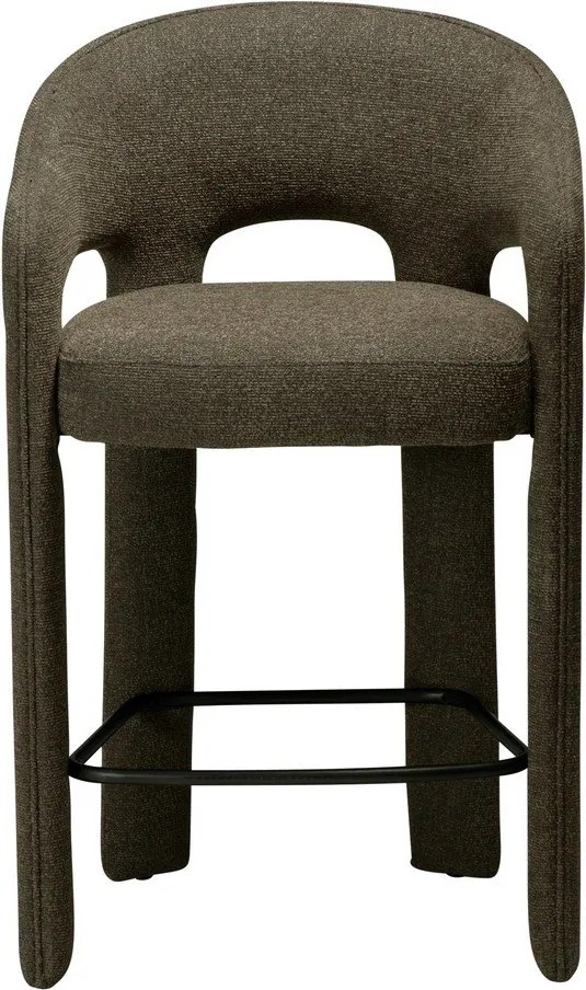 Khaki barová židle (výška sedáku 67 cm) Splendor – DAN-FORM Denmark