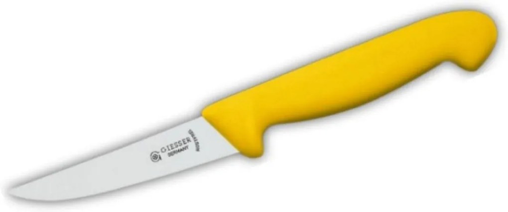 Giesser, Nůž na drůbež 10 cm - žlutý