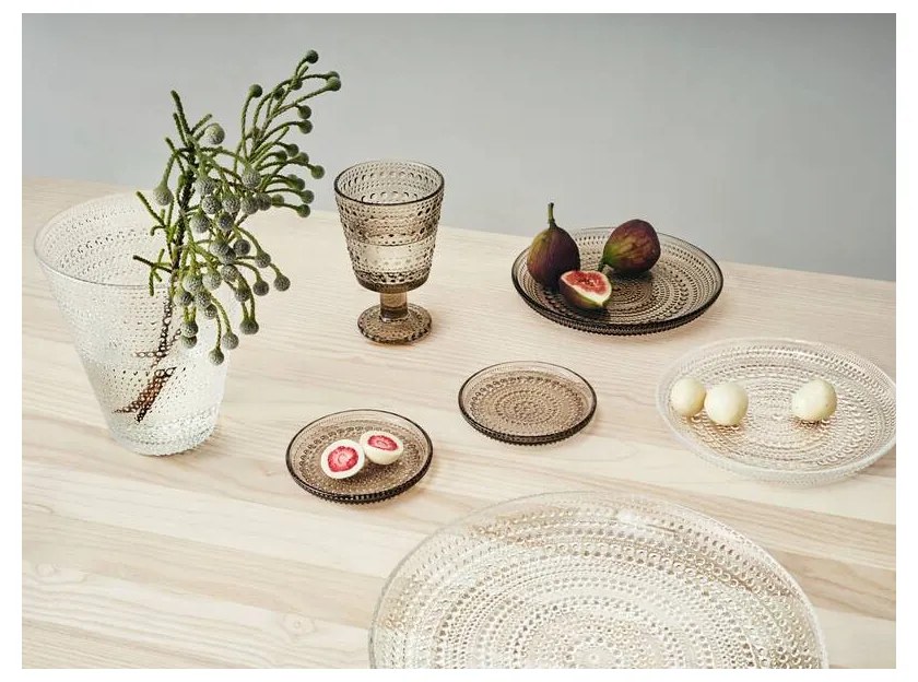Skleněný talíř Kastehelmi Clear 31,5 cm Iittala
