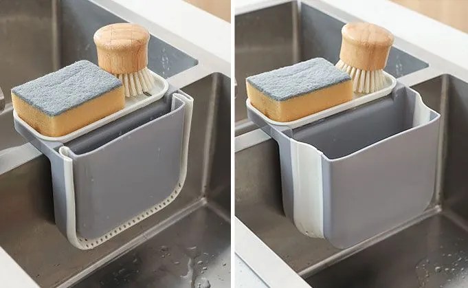 Tutumi Tutumi, organizér do kuchyňského dřezu, bílá-šedá, HOM-03202