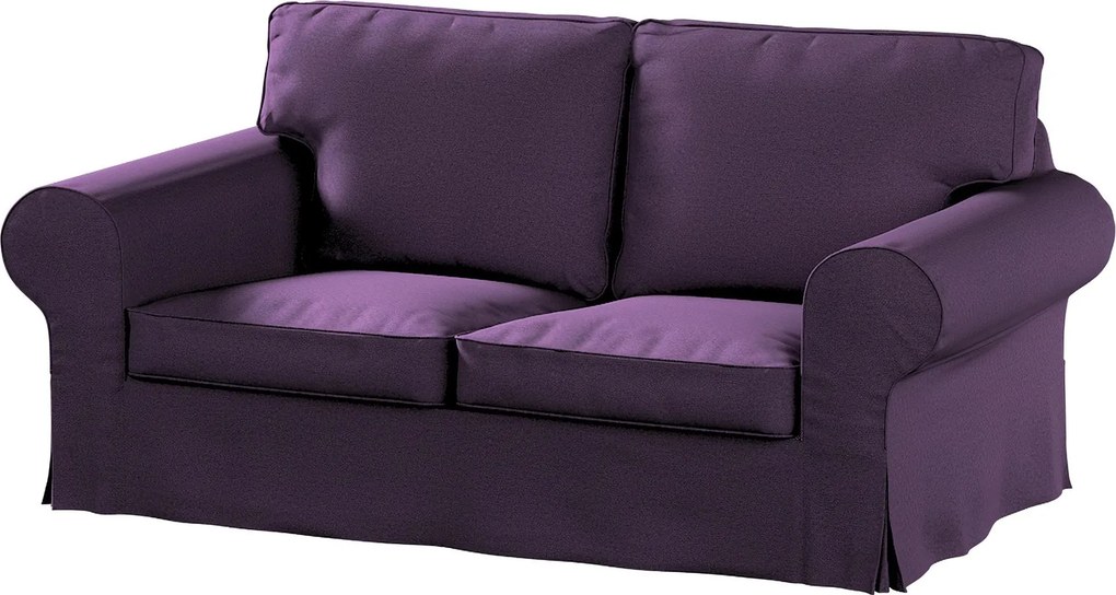 Potah na pohovku IKEA Ektorp 2-místná rozkládací NOVÝ MODEL 2012 barva fialová látka pletený vzor