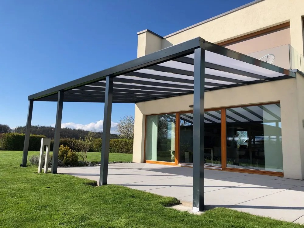 Hliníková pergola PROFESIONAL 6000x3000