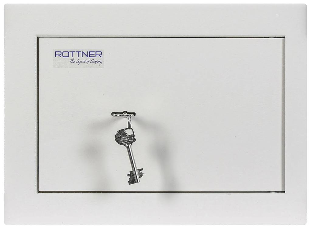 Rottner Stěnový sejf WN26, 10 l