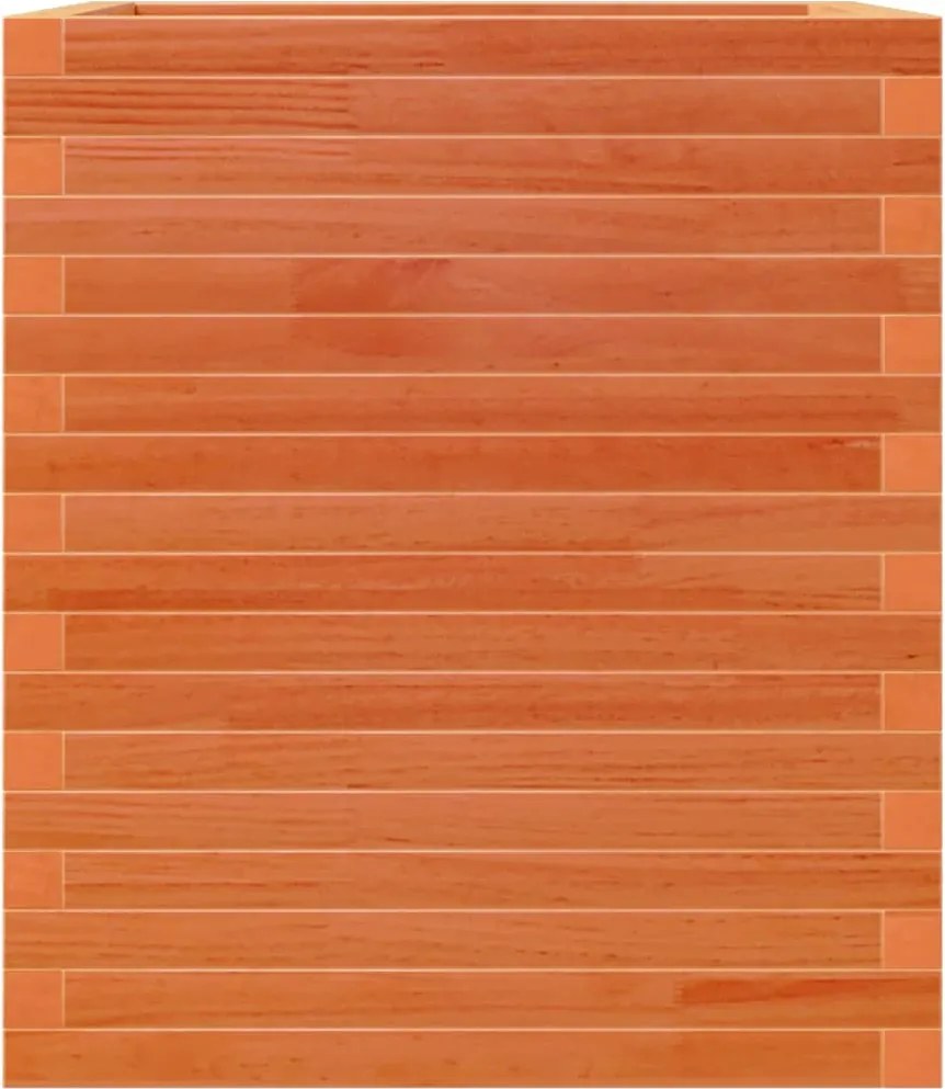 Zahradní truhlík voskově hnědý 60x60x68,5 cm masivní borovice 3282471