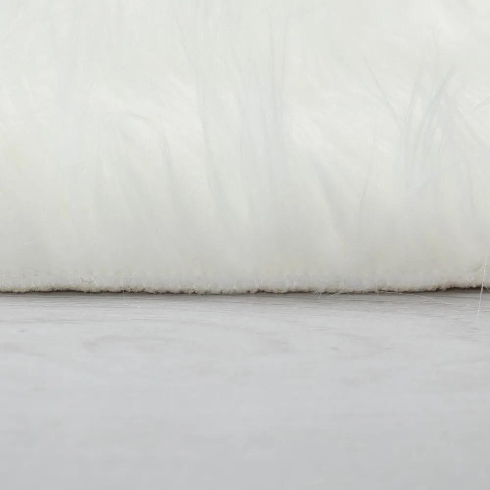Flair Rugs koberce Kusový koberec Faux Fur Sheepskin Ivory kruh ROZMĚR: 120x120 (průměr) kruh