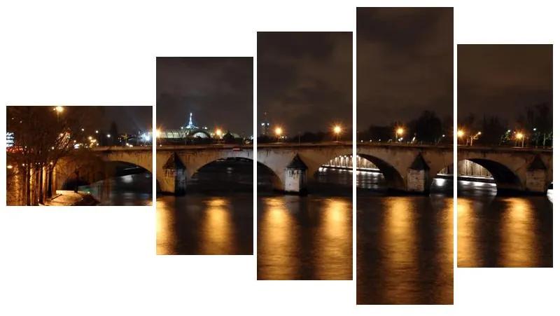 Obraz nočního Londýna (110x60 cm), 40 dalších rozměrů