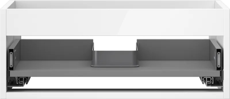 Mexen Box-A, závěsná skříňka 60 cm, 1 zásuvka, bílá lesklá, 91AX0-0600-235-1-00