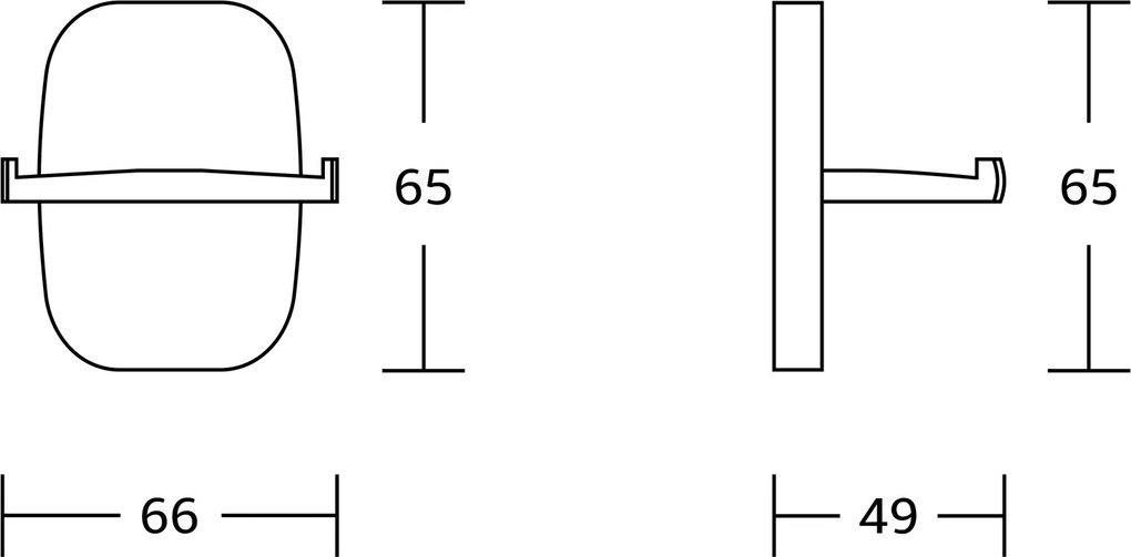 Aqualine, RUMBA dvojháček, chrom, RB123
