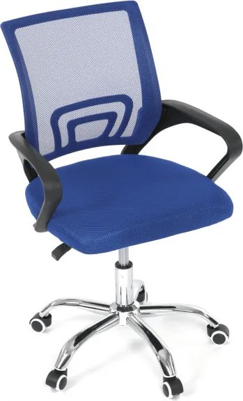 Dětská otočná židle modrá KA-L103 BLUE
