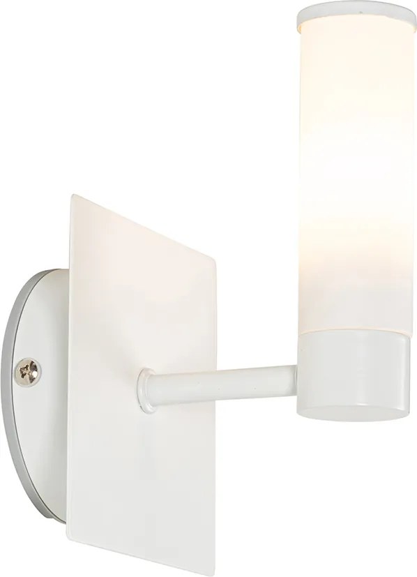 Moderní nástěnná lampa do koupelny bílá IP44 - Bath