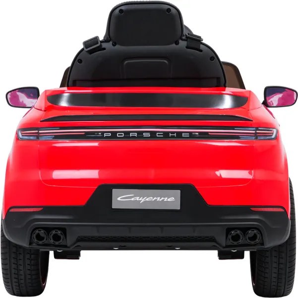 Elektrické autíčko Porsche Cayenne červené