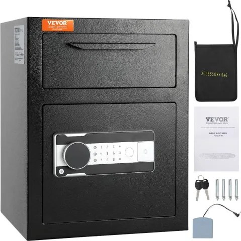 1.7 C Depository Safe Deposit Safe s hesly a klíči Drop Slot