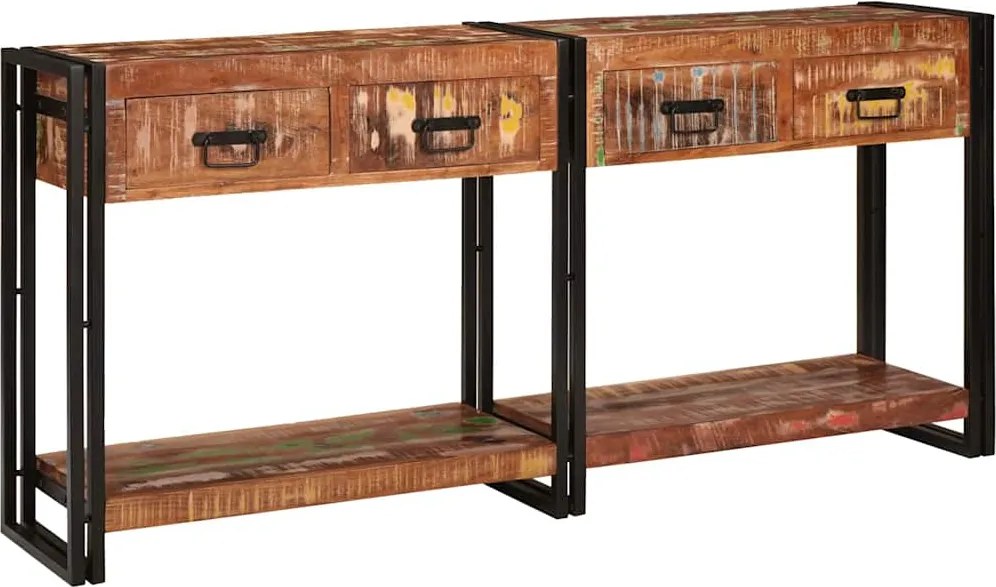 Konzolové stolky 2 ks Vícebarevný 161 x 33 x 75 cm 3324225
