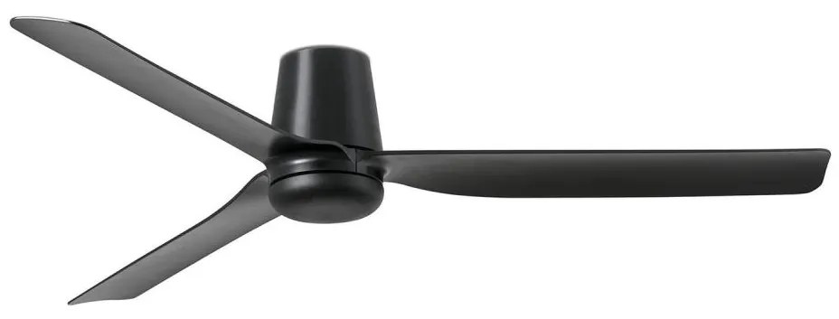 FARO 33830 - Stropní ventilátor PUNT TUB M černá pr. 130 cm + dálkové ovládání