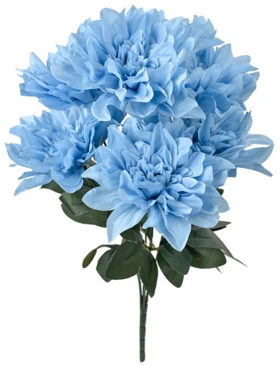 Umělá květina modrá Laurianne – 49 cm