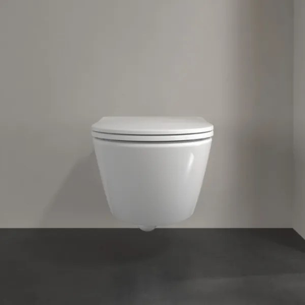 Villeroy & Boch 4670T9R1 - Záv WC s prkénkem SoftClose SUBWAY keramika/bílá