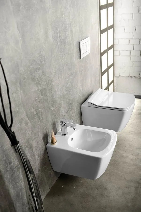 Sapho, GLANC bidet závěsný, 37x51,5 cm, GC510