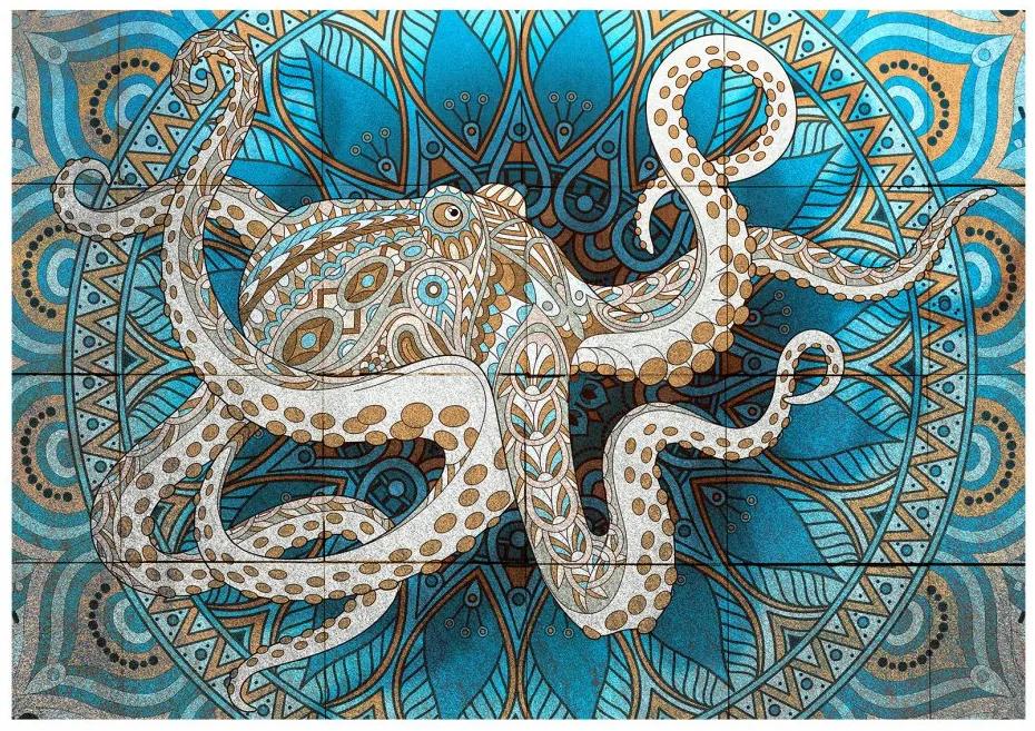 Samolepící fototapeta - Zenová chobotnice 196x140