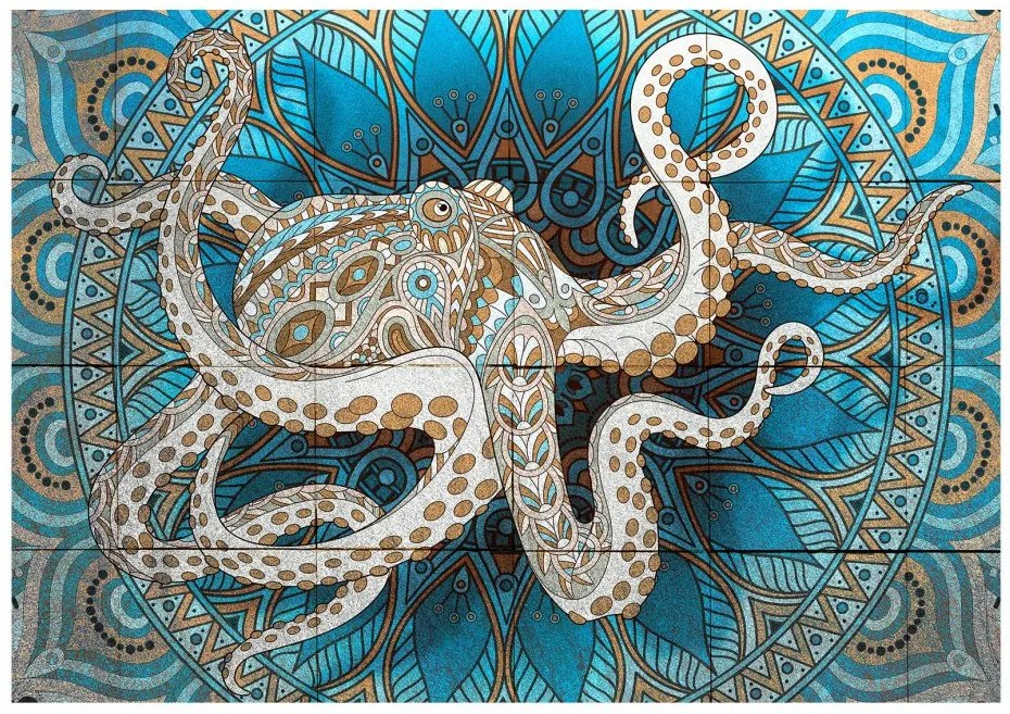 Samolepící fototapeta - Zenová chobotnice 441x315