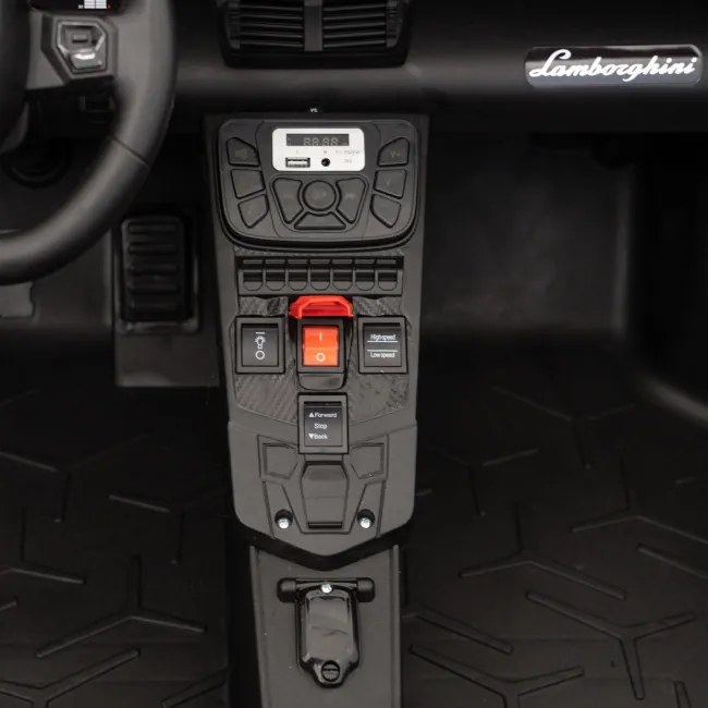 Dětské elektrické autíčko Lamborghini Aventador SV 24 V šedé