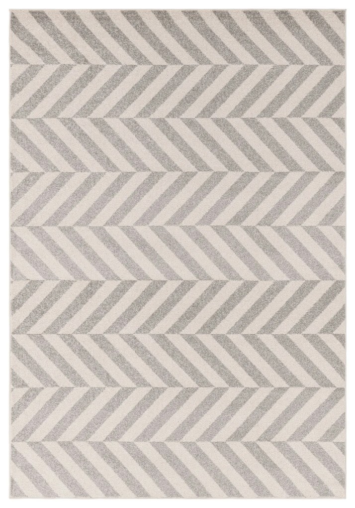 Tribeca Design Kusový koberec Jars Grey Chevron Rozměry: 66x240 cm